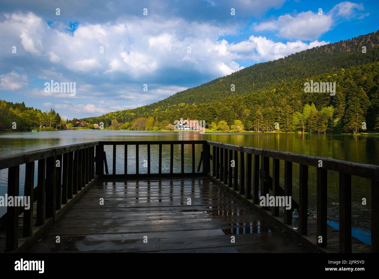 Bol Golcuk Lake and Nature Park. Travel to Turkey background photo ...