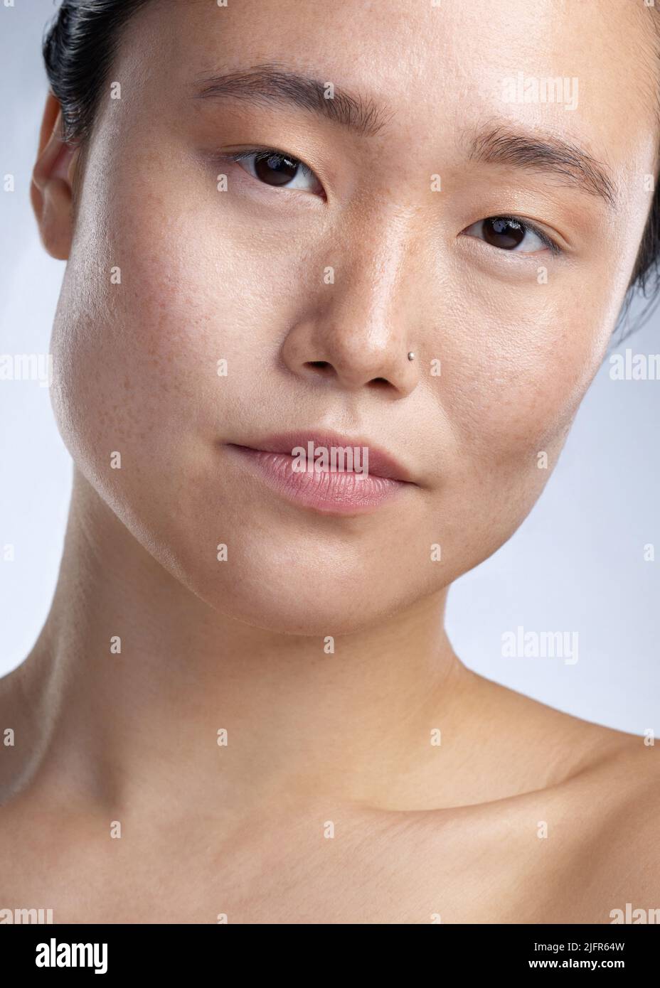 Beautiful female eyes windows soul hi-res stock photography and images ...