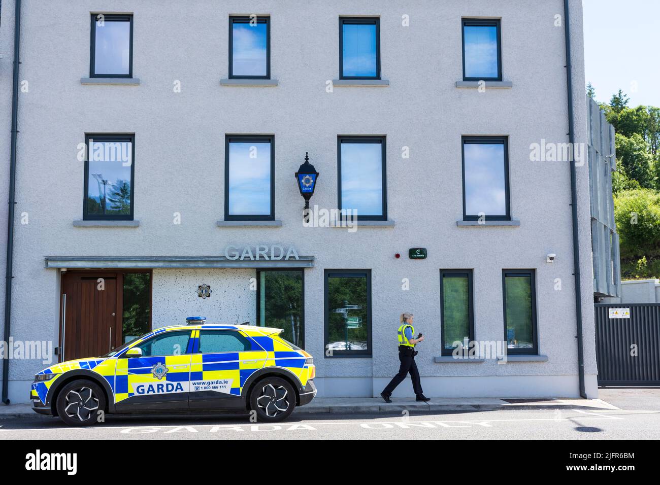 An Garda Síochána station, Irish Police office, recently upgraded and ...