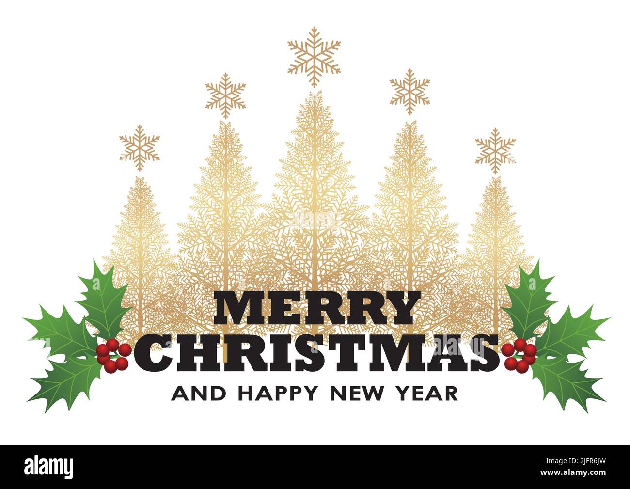 Christmas Symbol, Emblem, Or Label Isolated On A White Background ...