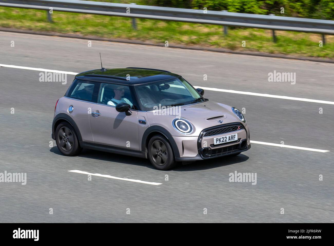 2022 Grey MINI COOPER S CLASSIC 1998 cc petrol hatchback; driving on ...