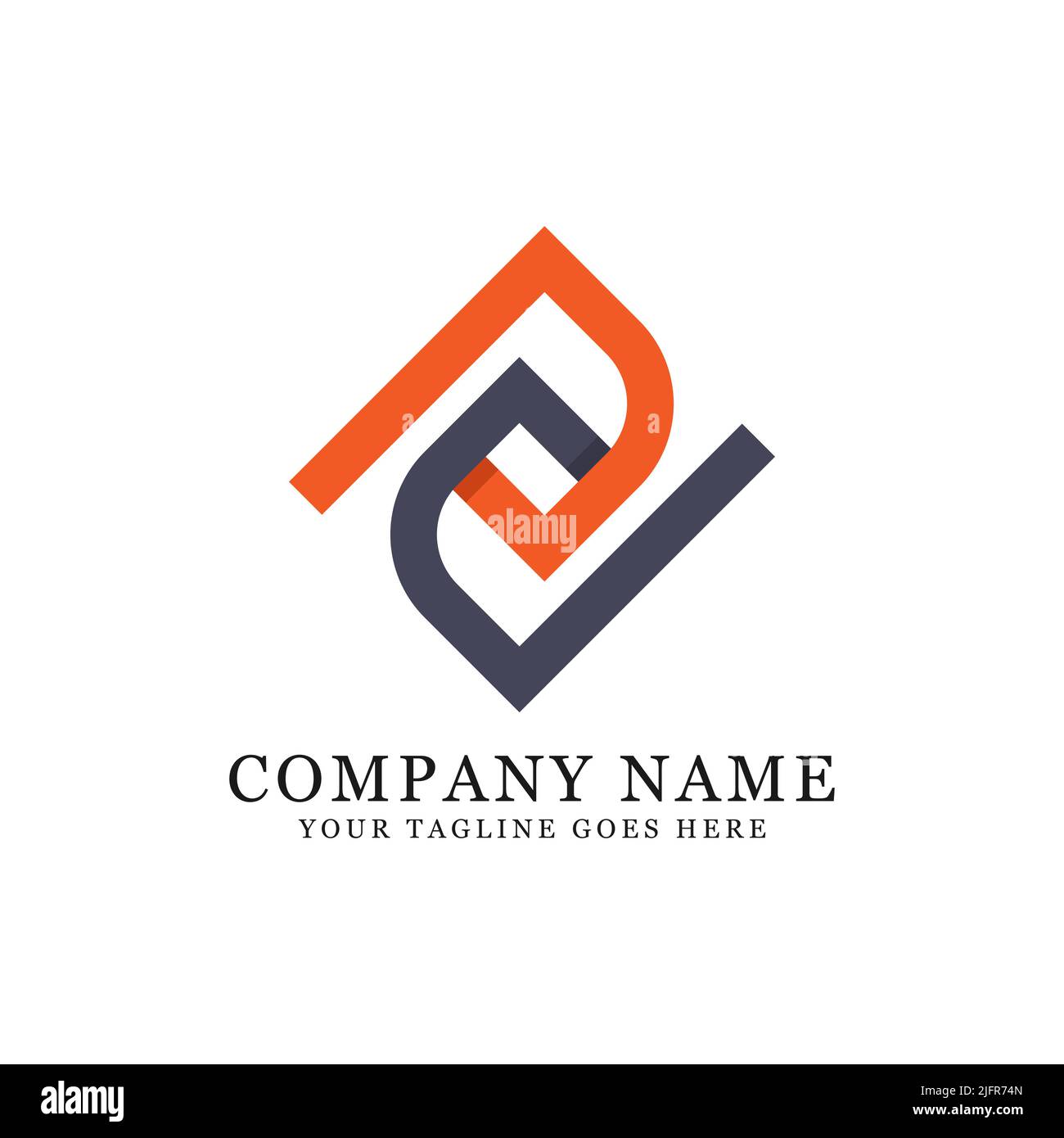 Monogram Initial PD letter logo vector, elegant P and D letter vector ...