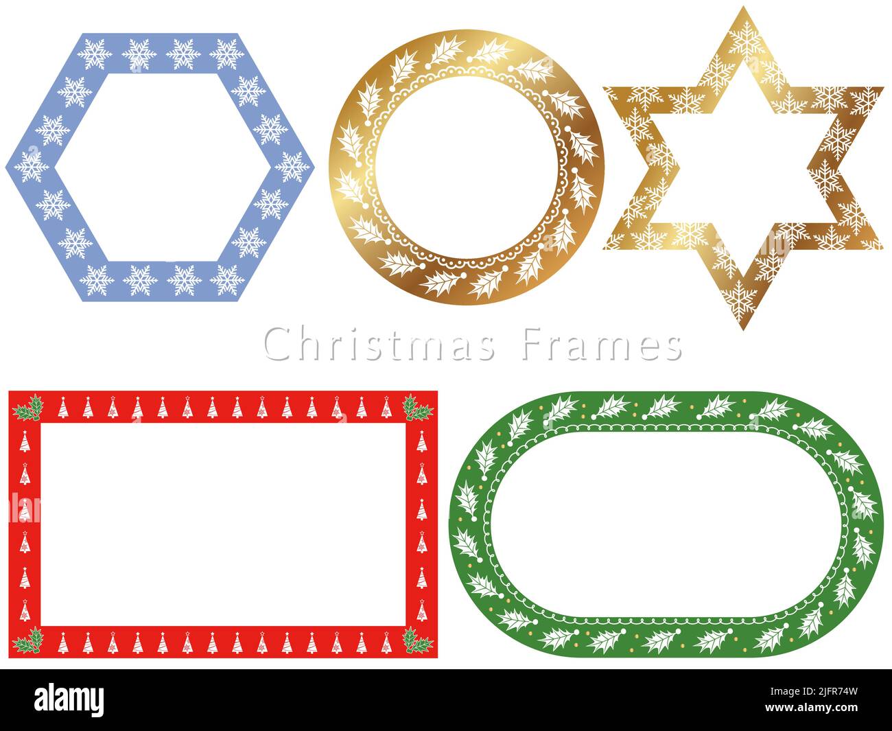Crystal frame vector vectors hi-res stock photography and images - Alamy