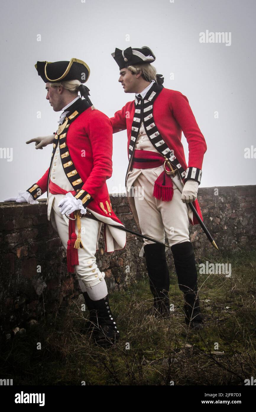 British red coats revolutionary war hi-res stock photography and images ...