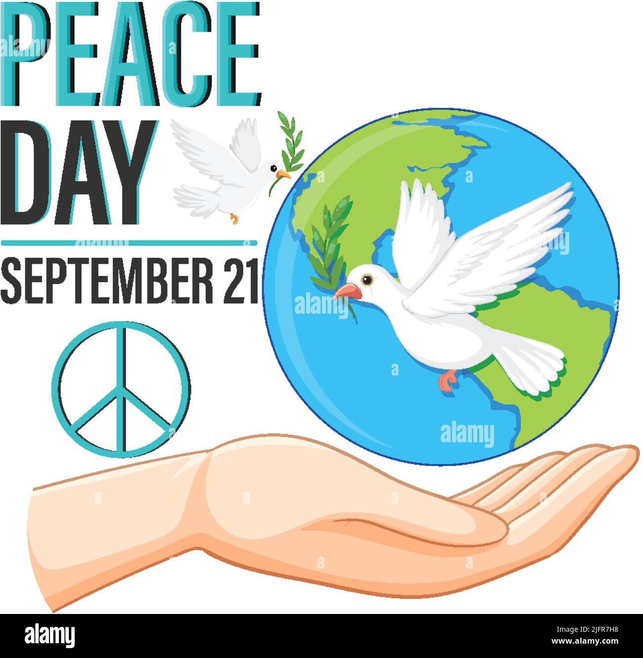 International Day of Peace illustration Stock Vector Image & Art - Alamy