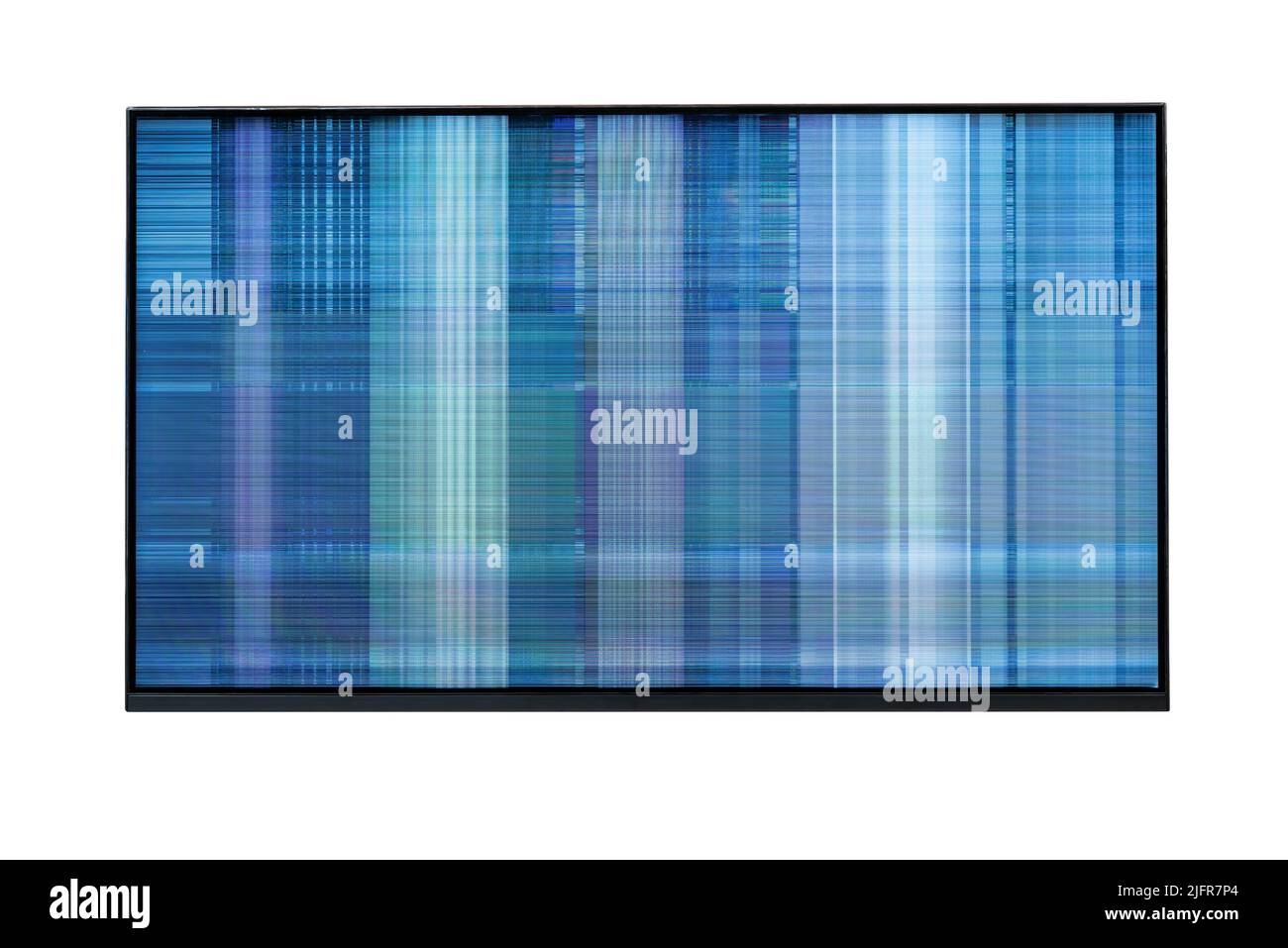 Pixelated tv screen Cut Out Stock Images & Pictures - Alamy