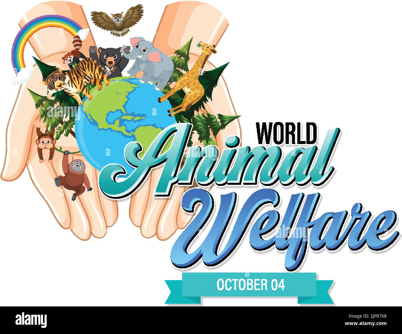 Animal welfare party Stock Vector Images - Alamy