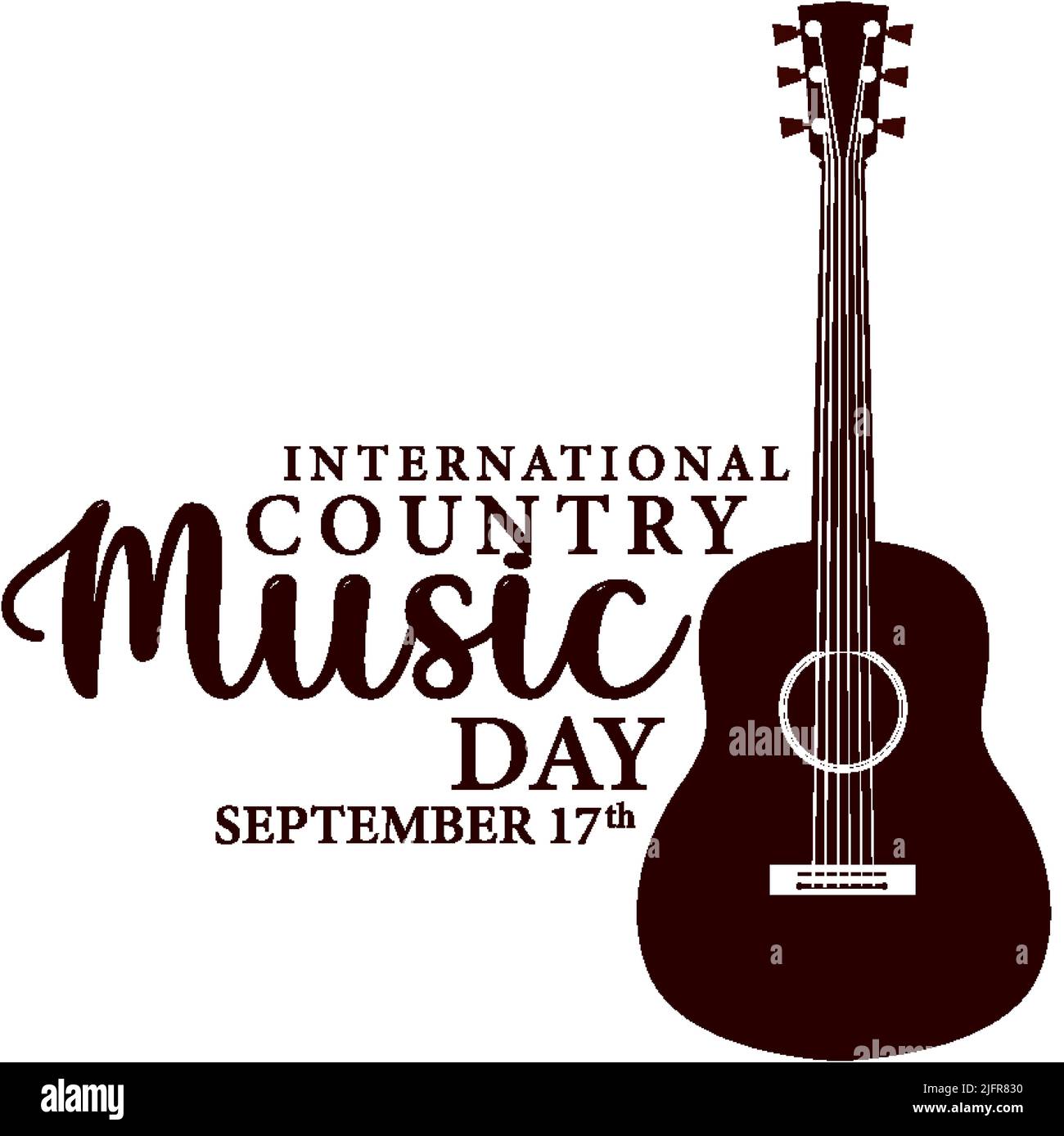 International Country Music Day illustration Stock Vector Image & Art ...