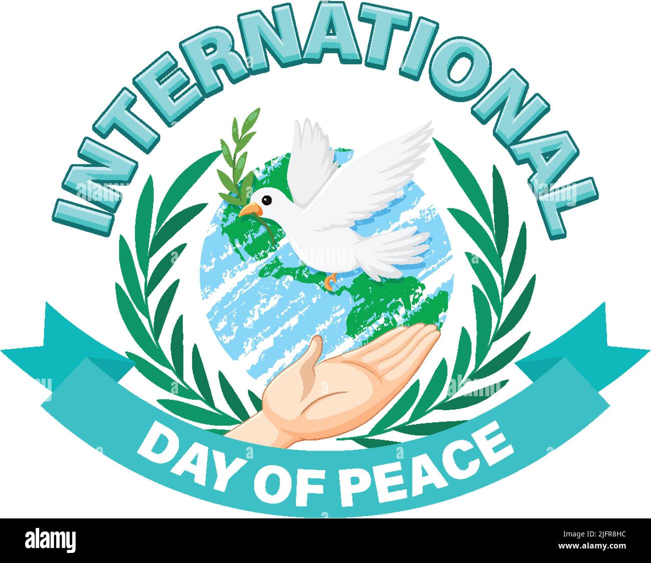 International day of peace banner design illustration Stock Vector ...