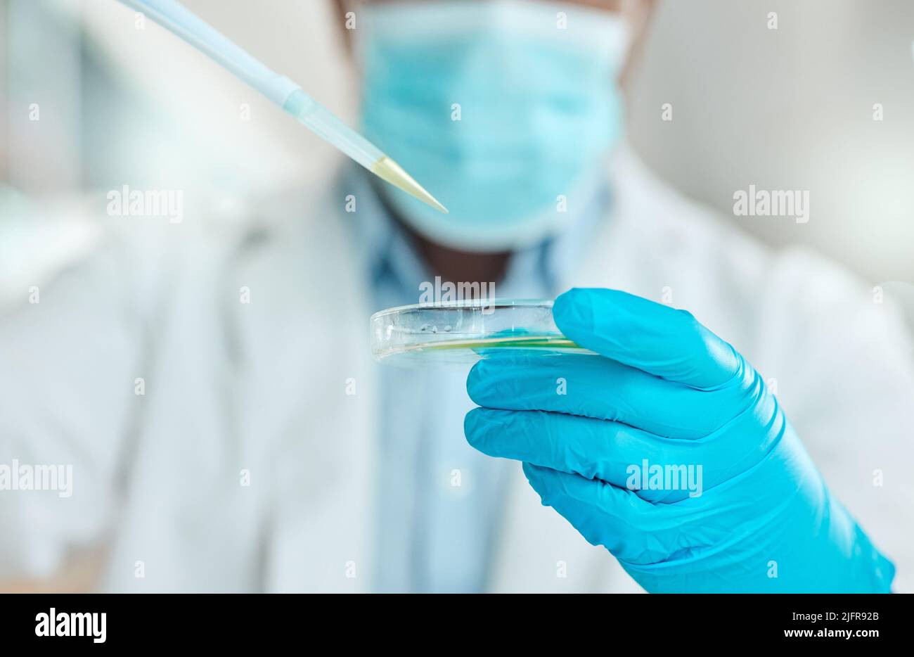 We run as many tests as possible. Cropped shot of an unrecognisable ...