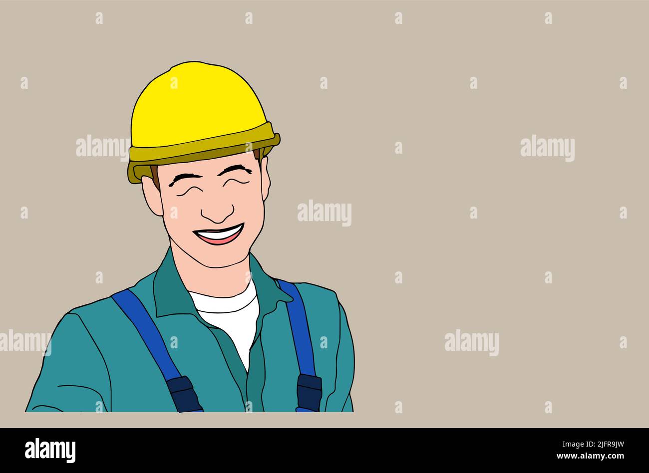 Work clothes repair black Stock Vector Images - Alamy
