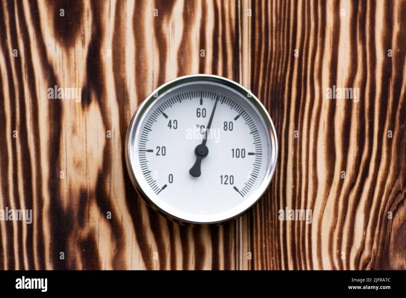 Industrial round thermometer hi-res stock photography and images - Alamy