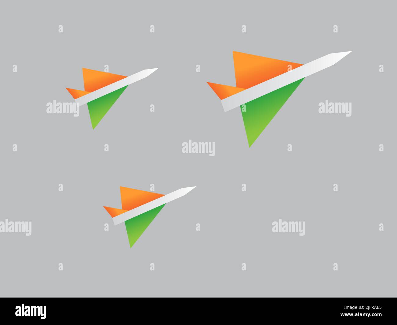 Flag flight india Stock Vector Images - Alamy