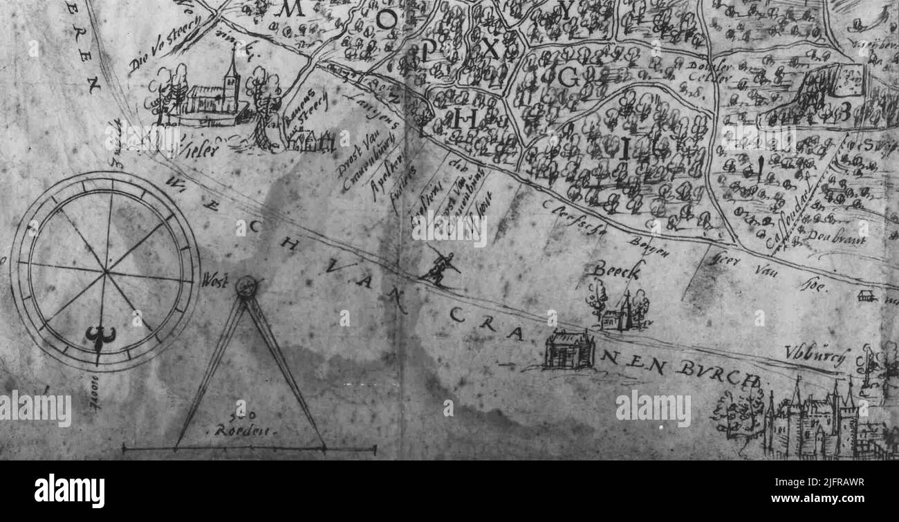 Drawing sketch map Black and White Stock Photos & Images - Alamy