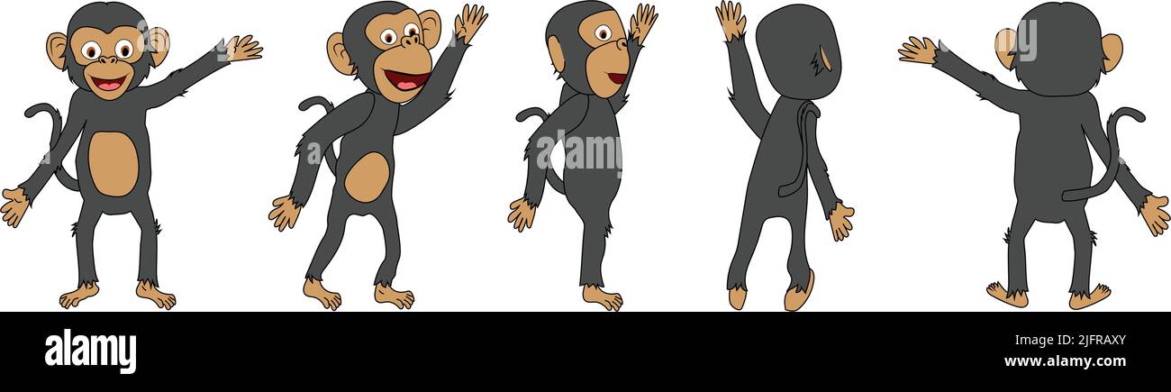 Waving monkey hi-res stock photography and images - Alamy