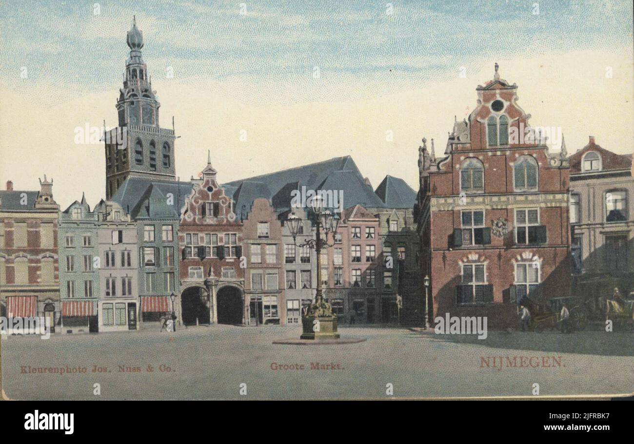 The West Wall, the eastern side wall of the Waaggebouw Stock Photo - Alamy