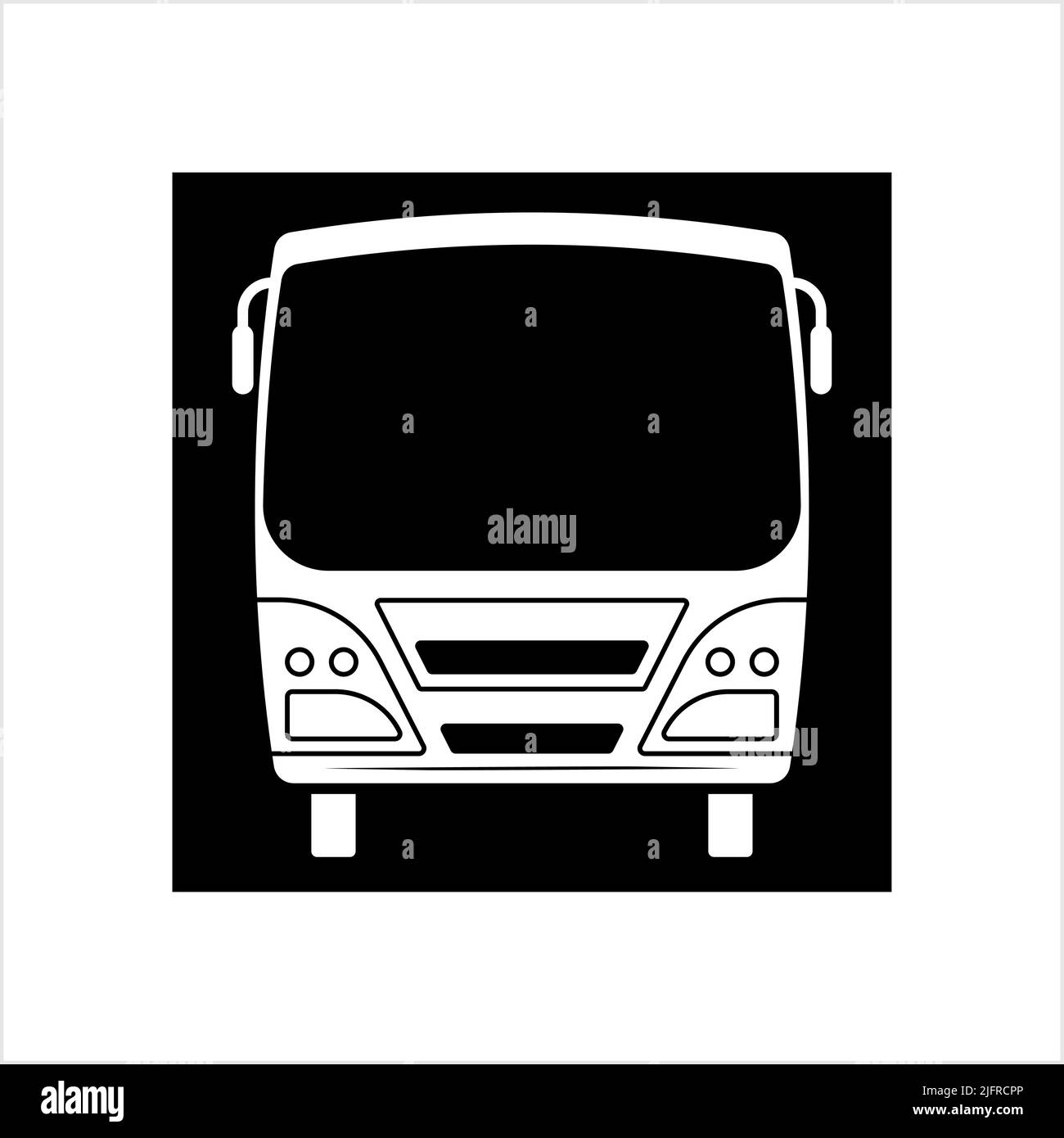 Bus Icon, Bus Vector Art Illustration Stock Vector Image & Art - Alamy