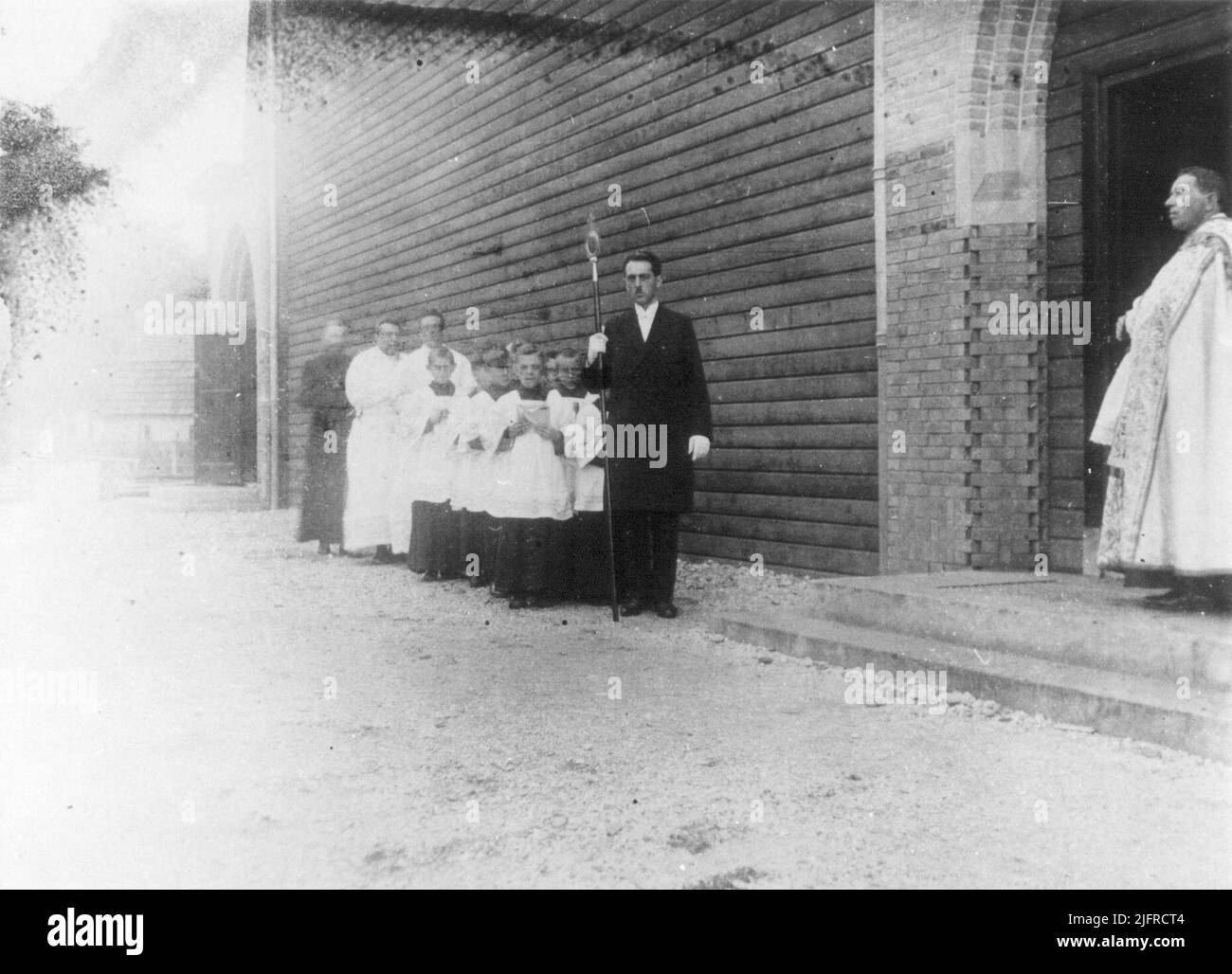 A group of altar boys from the Lourdeskerk Stock Photo - Alamy