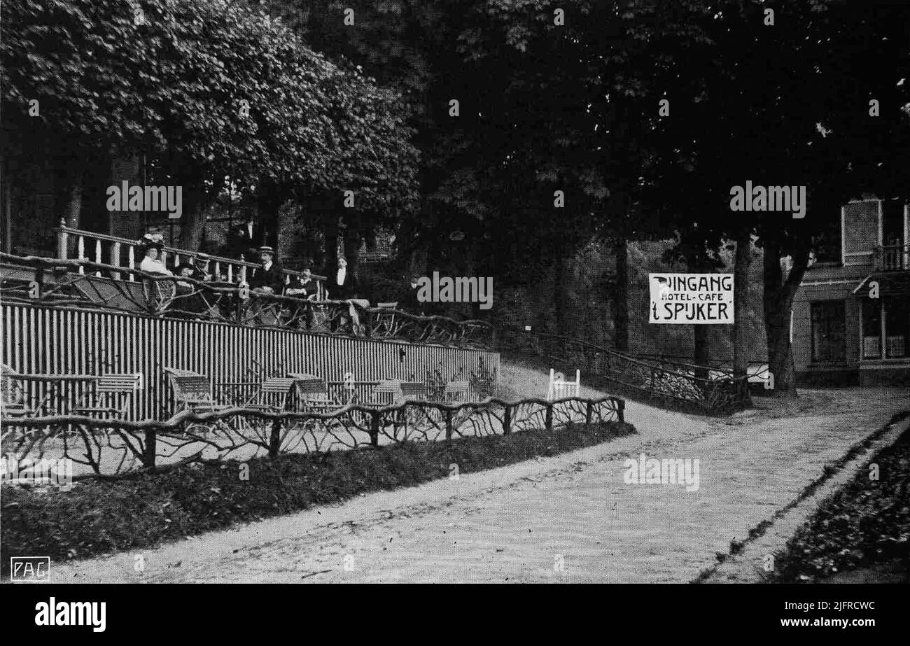 Entrance to cafe Black and White Stock Photos & Images - Alamy