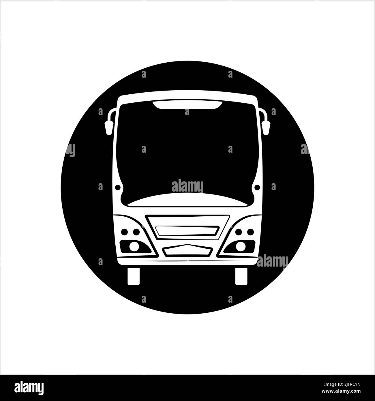 Bus Icon, Bus Vector Art Illustration Stock Vector Image & Art - Alamy