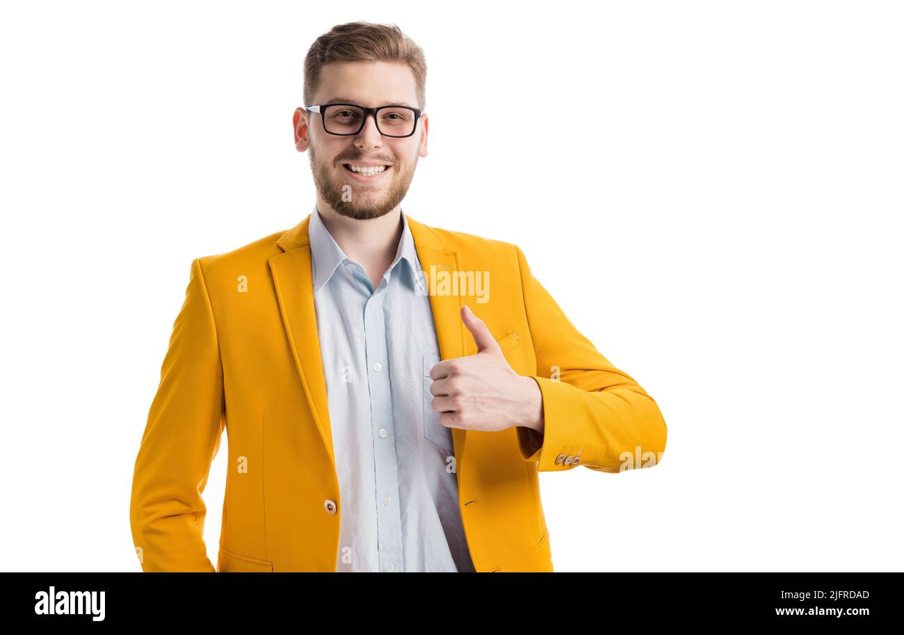 Doing thumb up sign hi-res stock photography and images - Alamy