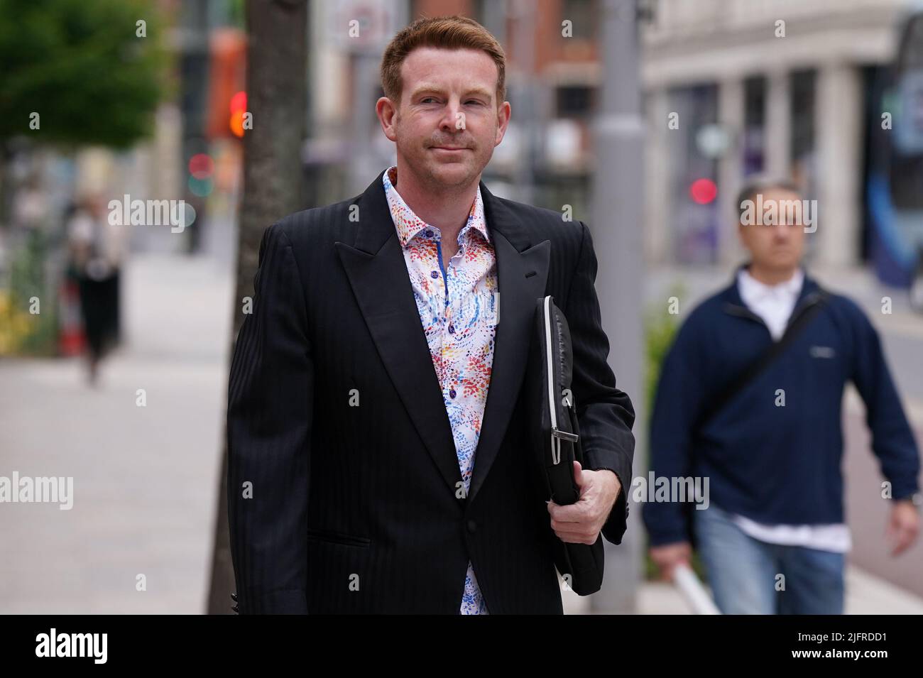 Ex-BBC presenter Alex Belfield arrives at Nottingham Crown Court for ...