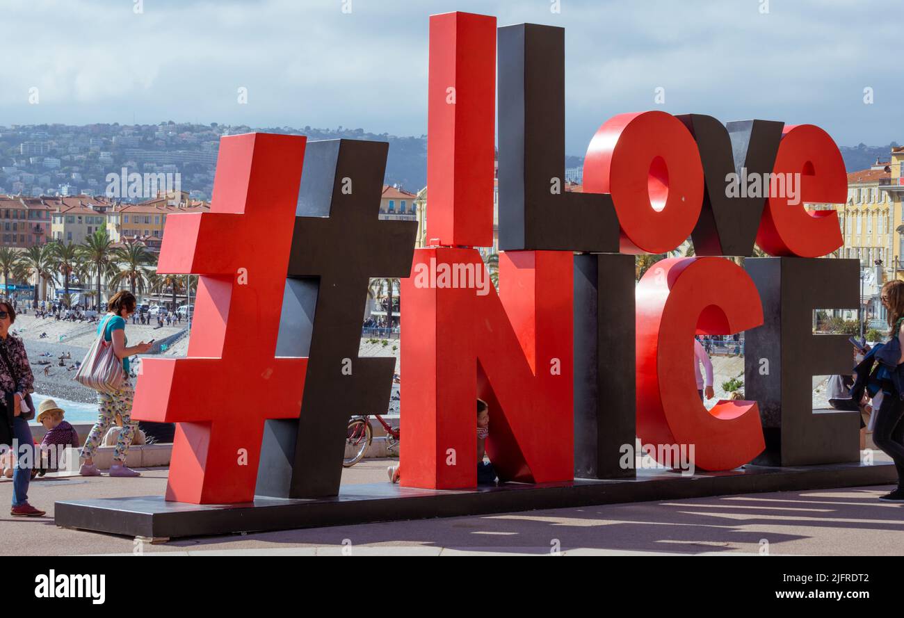 Beautiful nice france hi-res stock photography and images - Alamy