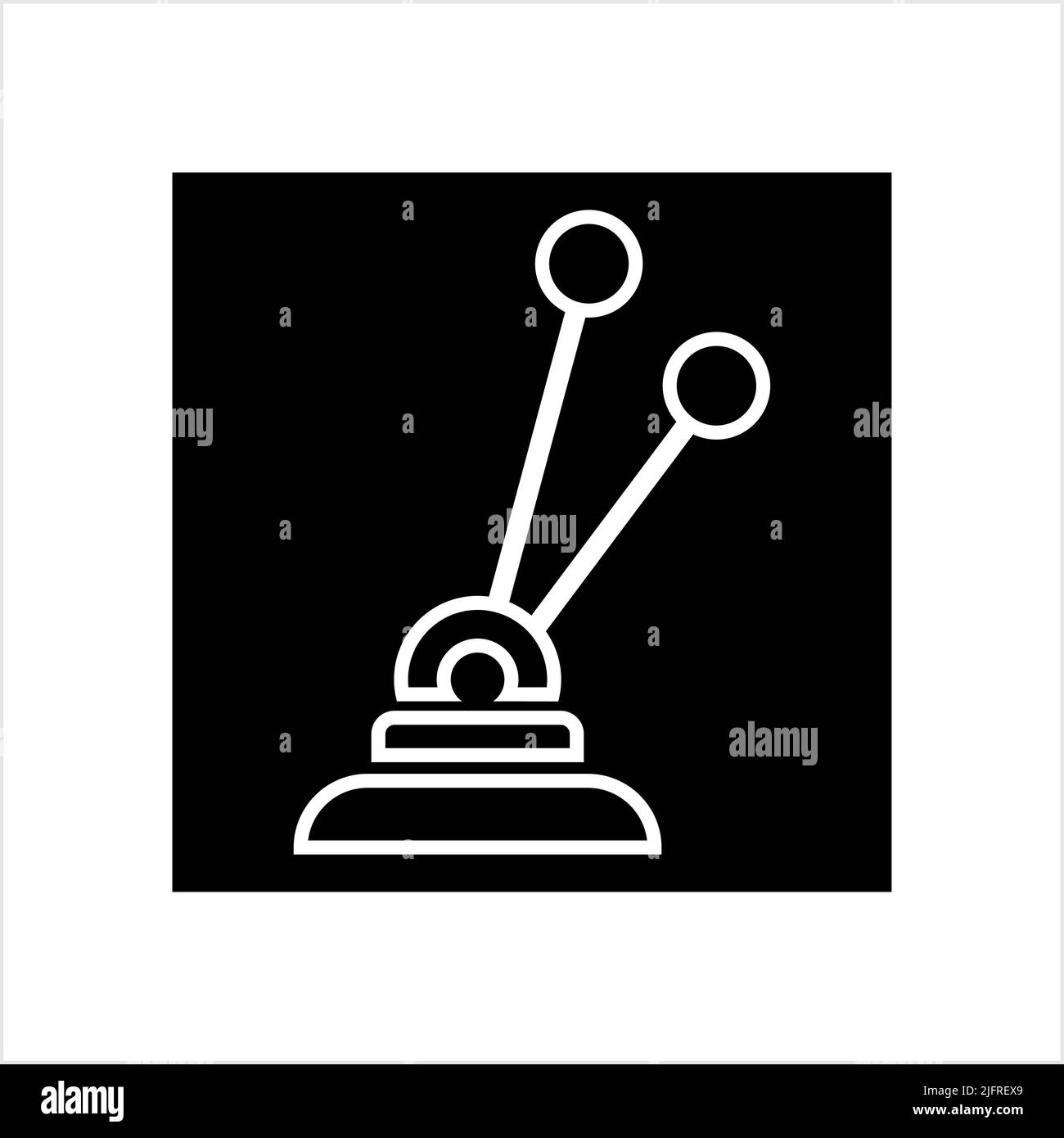 Lever Icon, Arm Lever Icon Vector Art Illustration Stock Vector Image ...