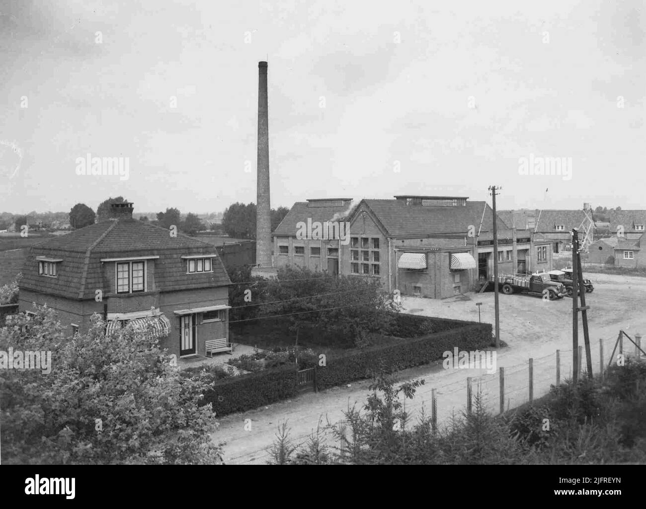 Cunera milk factory Stock Photo - Alamy