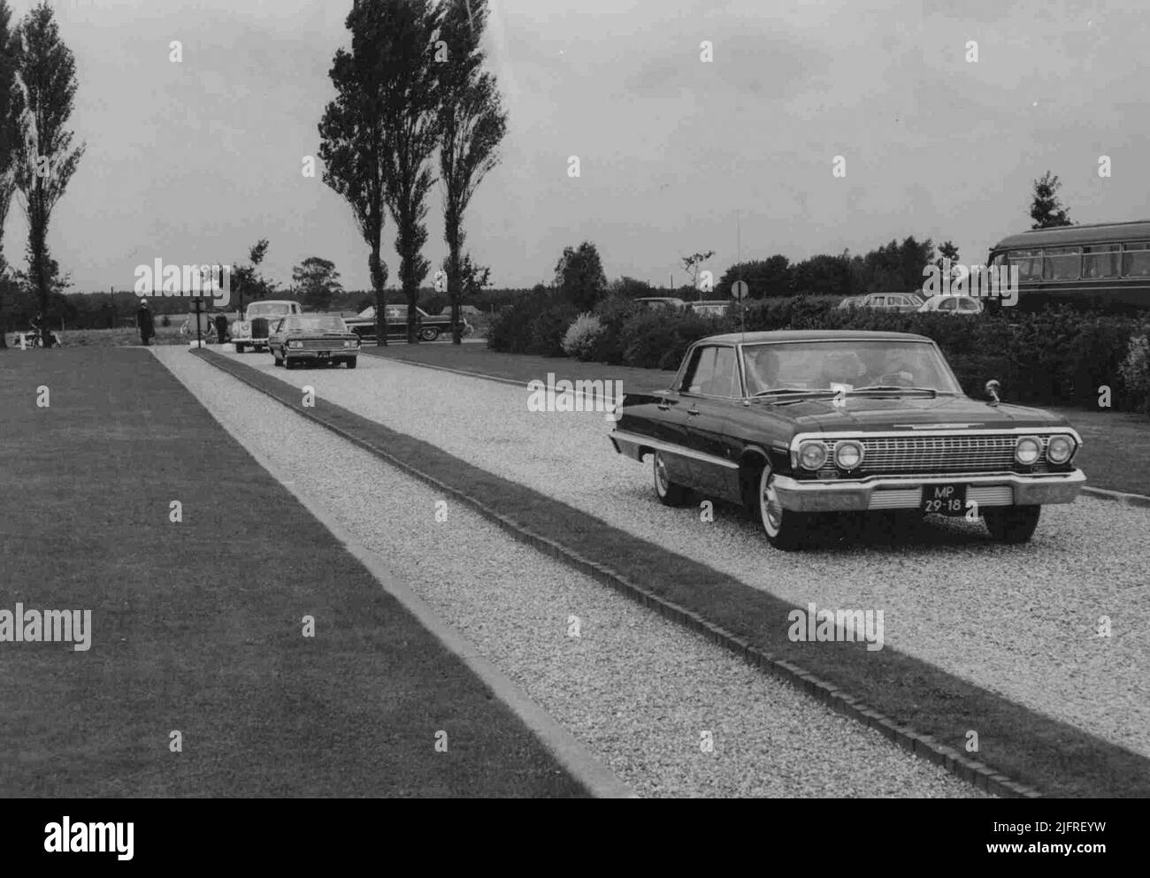 Driveway Canadian war cemetery Stock Photo - Alamy