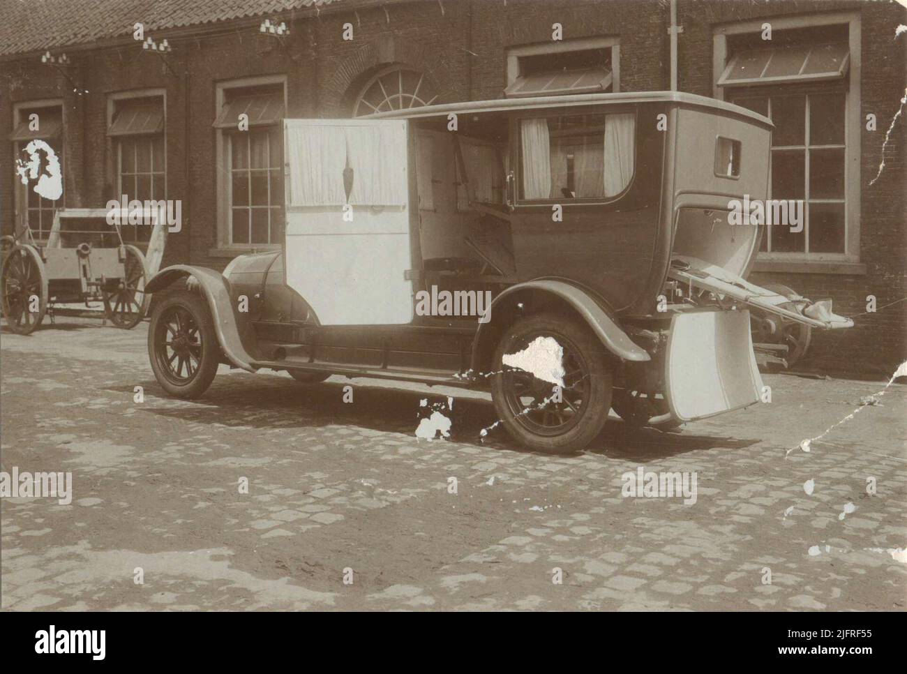 The first ambulance car Stock Photo - Alamy