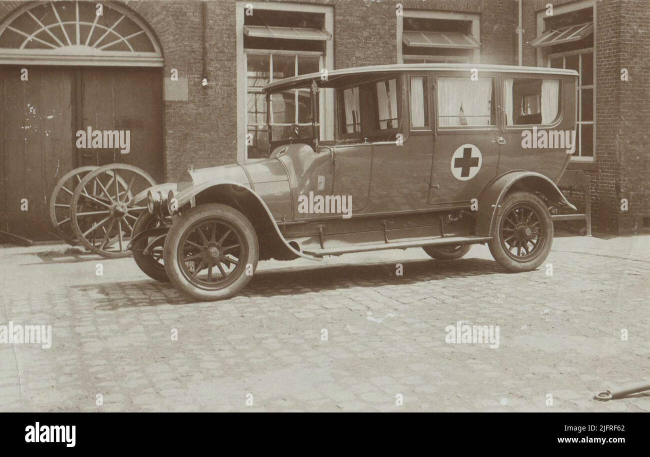The first ambulance car Stock Photo - Alamy