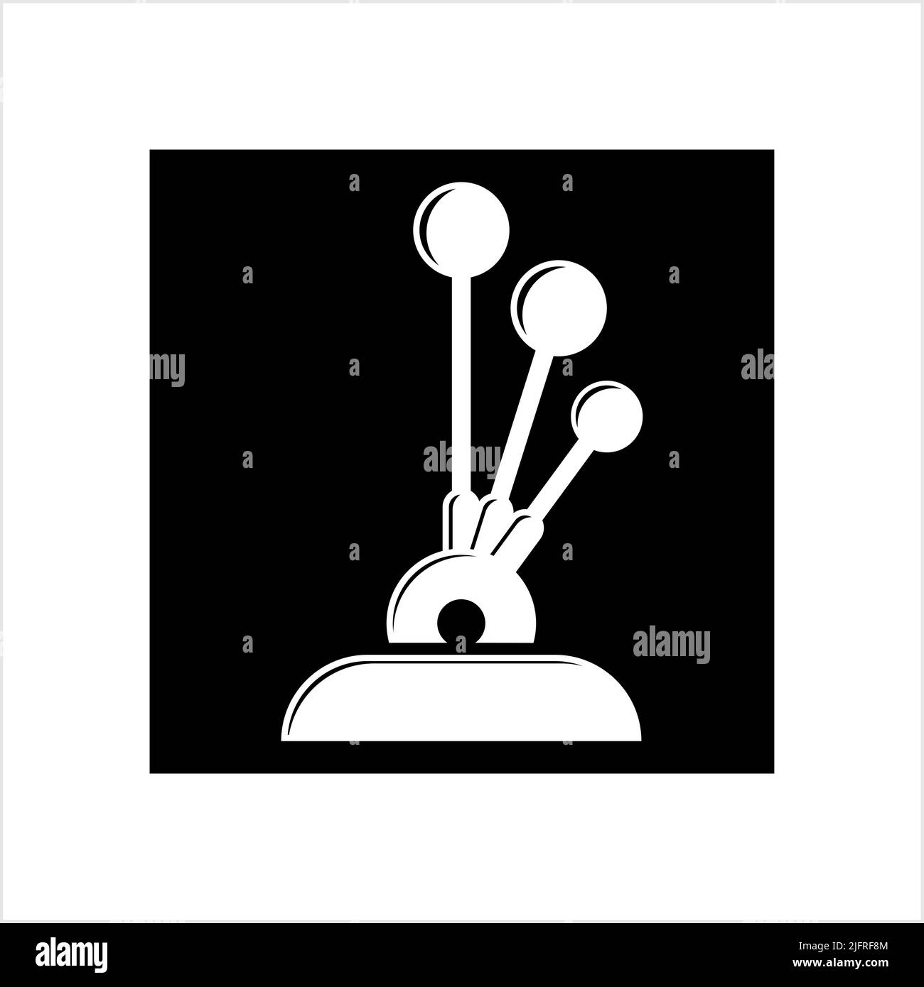 Lever Icon, Arm Lever Icon Vector Art Illustration Stock Vector Image ...