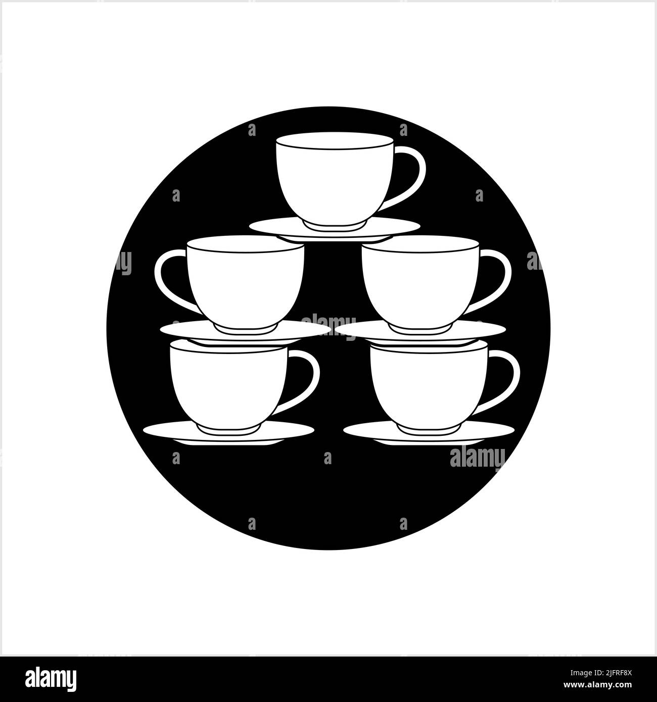 Stacking cups Stock Vector Images - Alamy