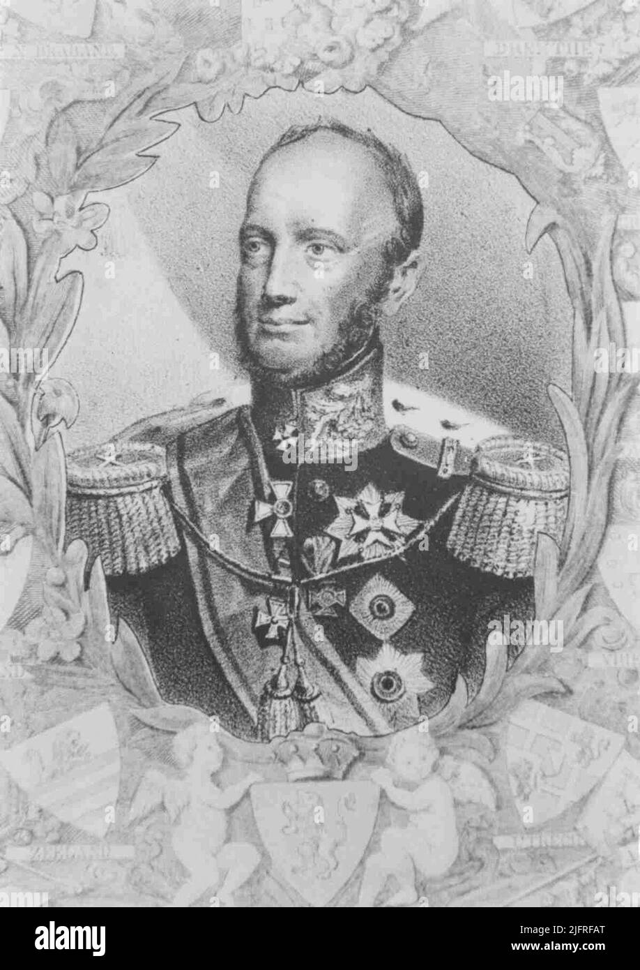 King Willem II of the Netherlands Stock Photo - Alamy