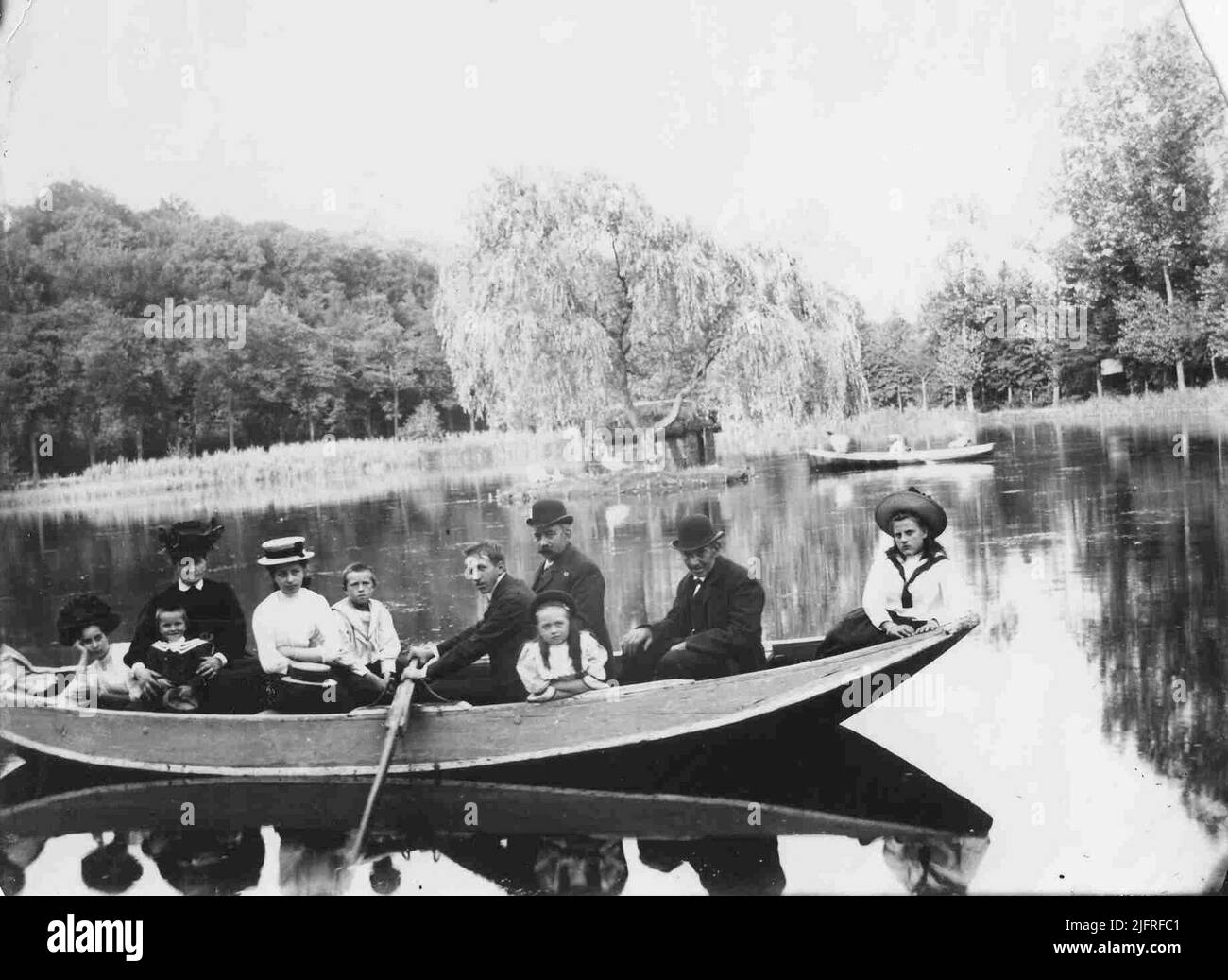 View of the Pond and Hotel "De Plasmolen Stock Photo - Alamy