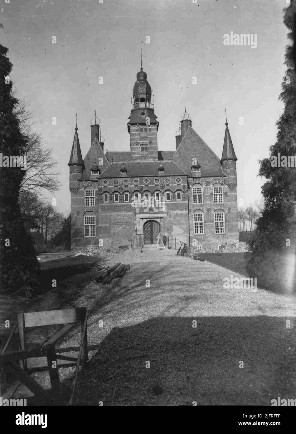 Castle of wijchen Black and White Stock Photos & Images - Alamy