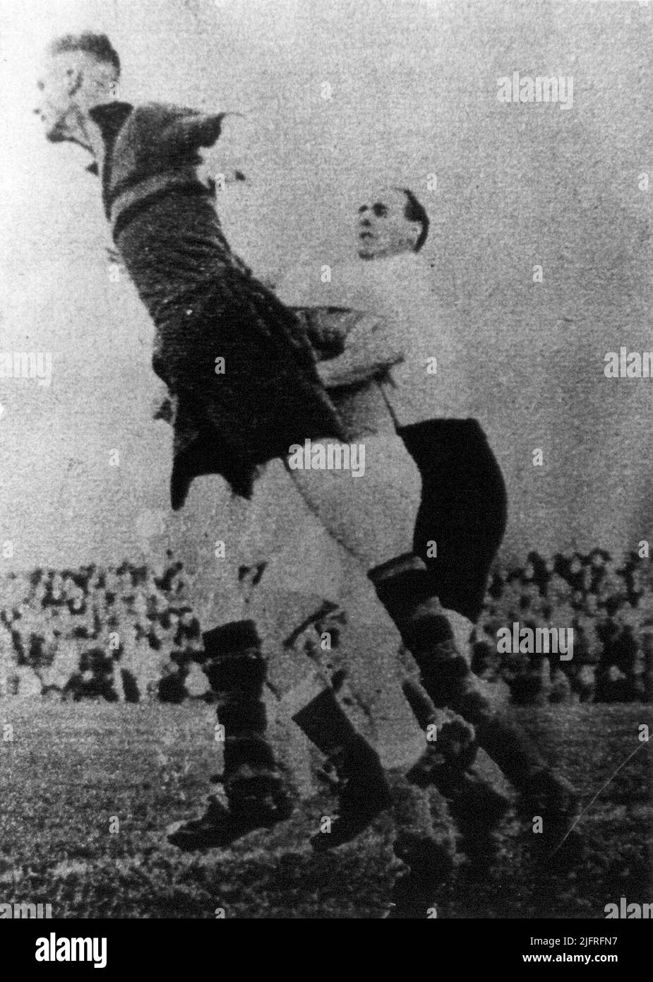 Ball kick moment Black and White Stock Photos & Images - Alamy