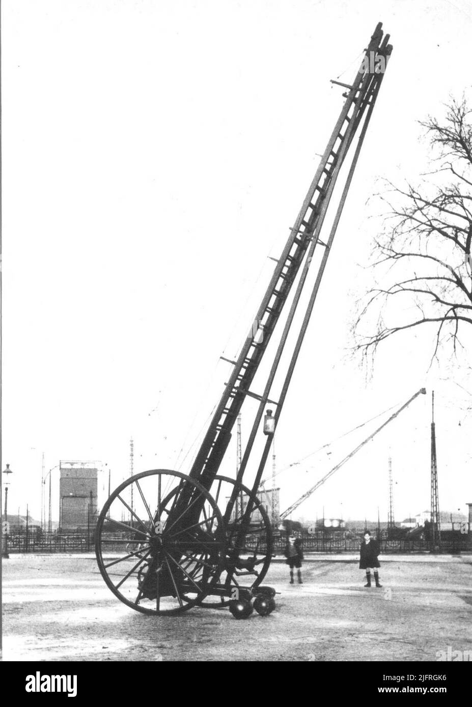 Fire brigade ladder hi-res stock photography and images - Alamy