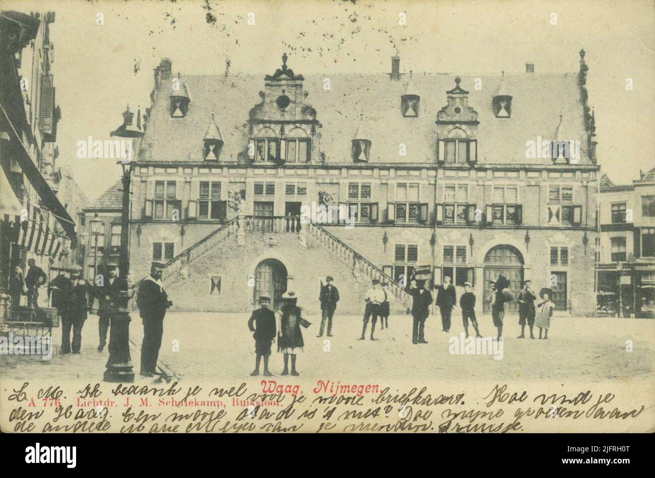 The Waaggebouw on the Grote Markt Stock Photo - Alamy