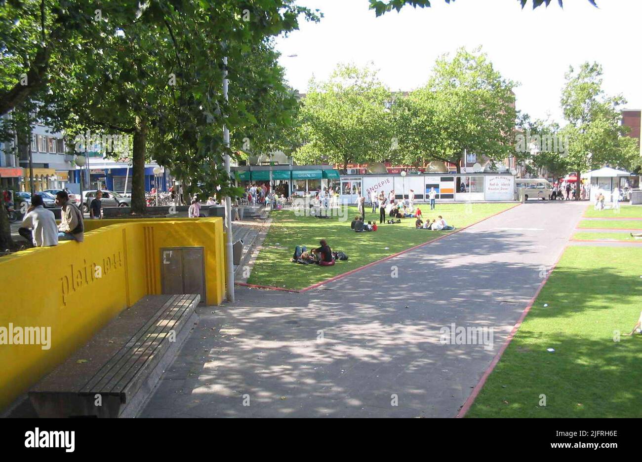 Temporary situation before the large redesign Stock Photo - Alamy