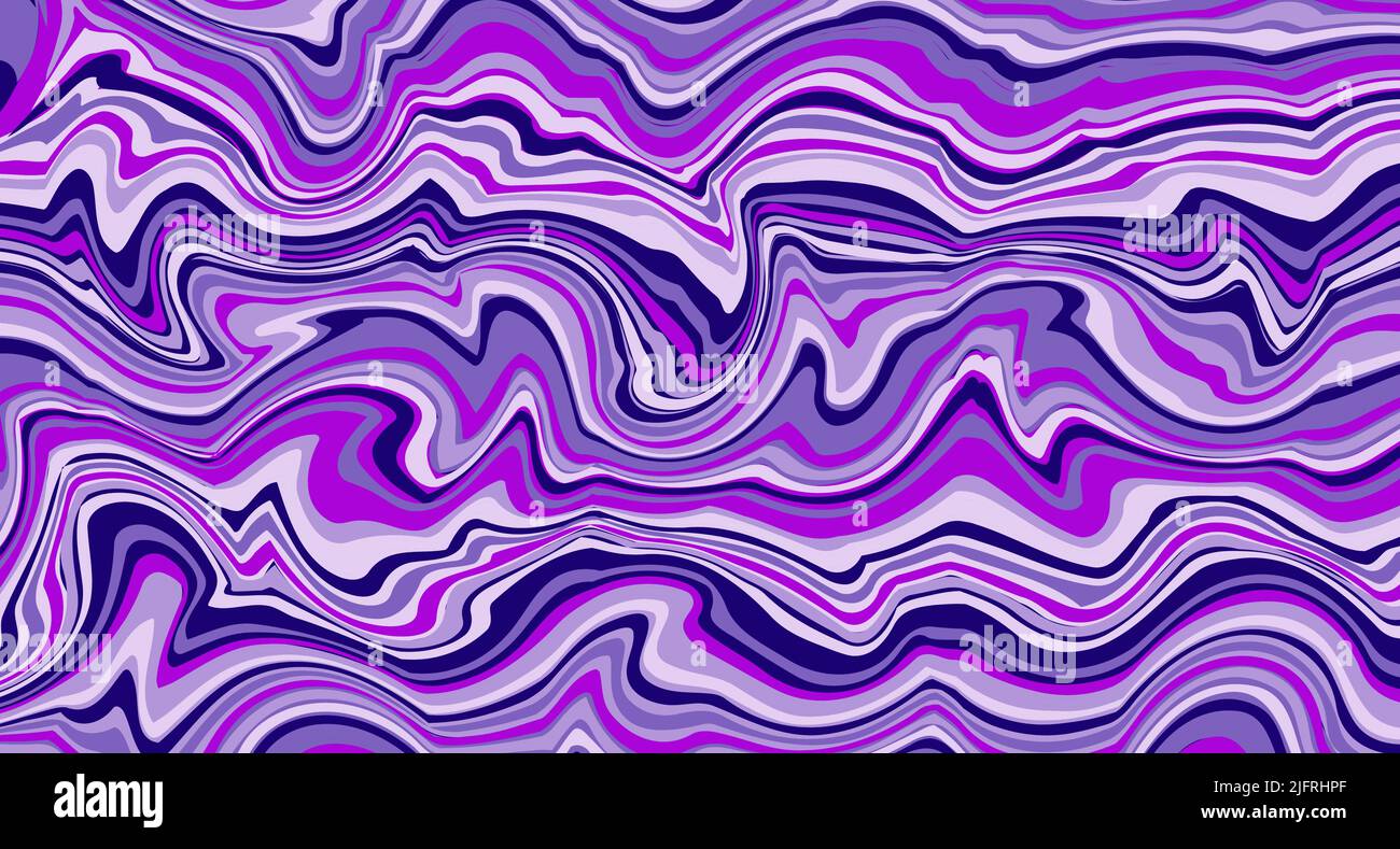 Abstract fluid acrylic painting. Modern art. Marbled abstract ...