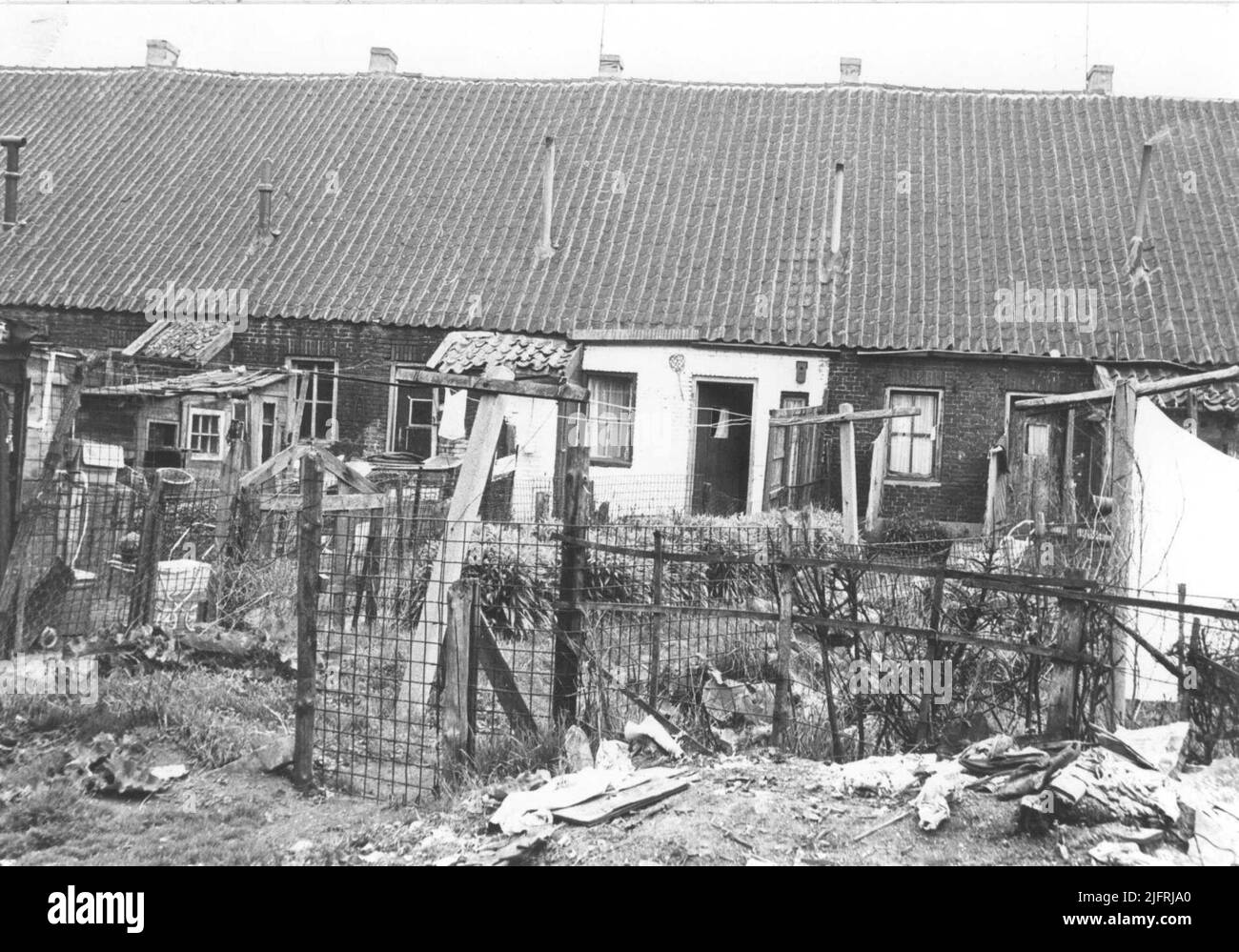 A number of workers' houses Stock Photo - Alamy