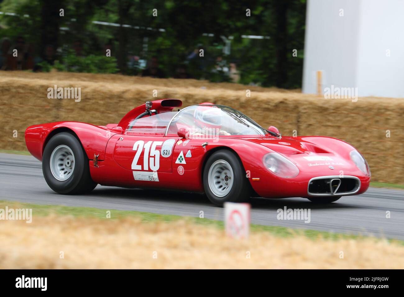 Alfa Romeo Scuderia del Portello racing car at the Festival of Speed ...