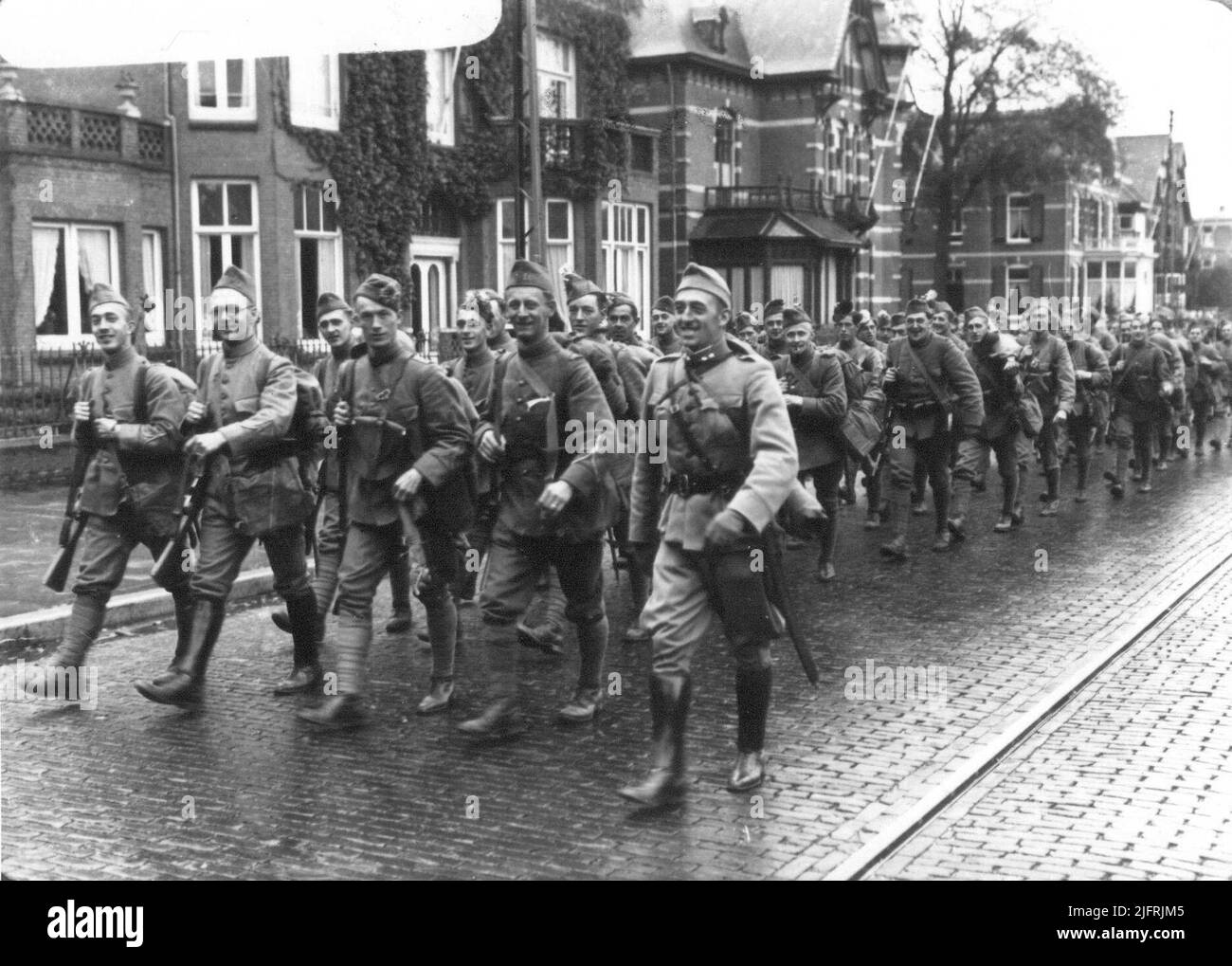 Return soldiers from border control Stock Photo - Alamy