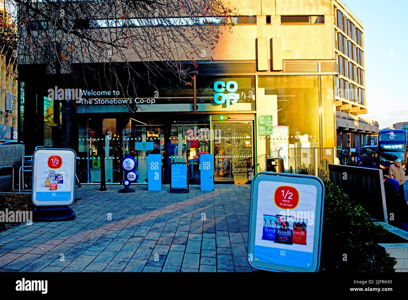 The Co-op Store, Stonebow, York, England Stock Photo - Alamy