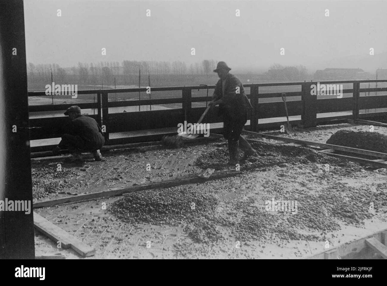 City road works Black and White Stock Photos & Images - Alamy