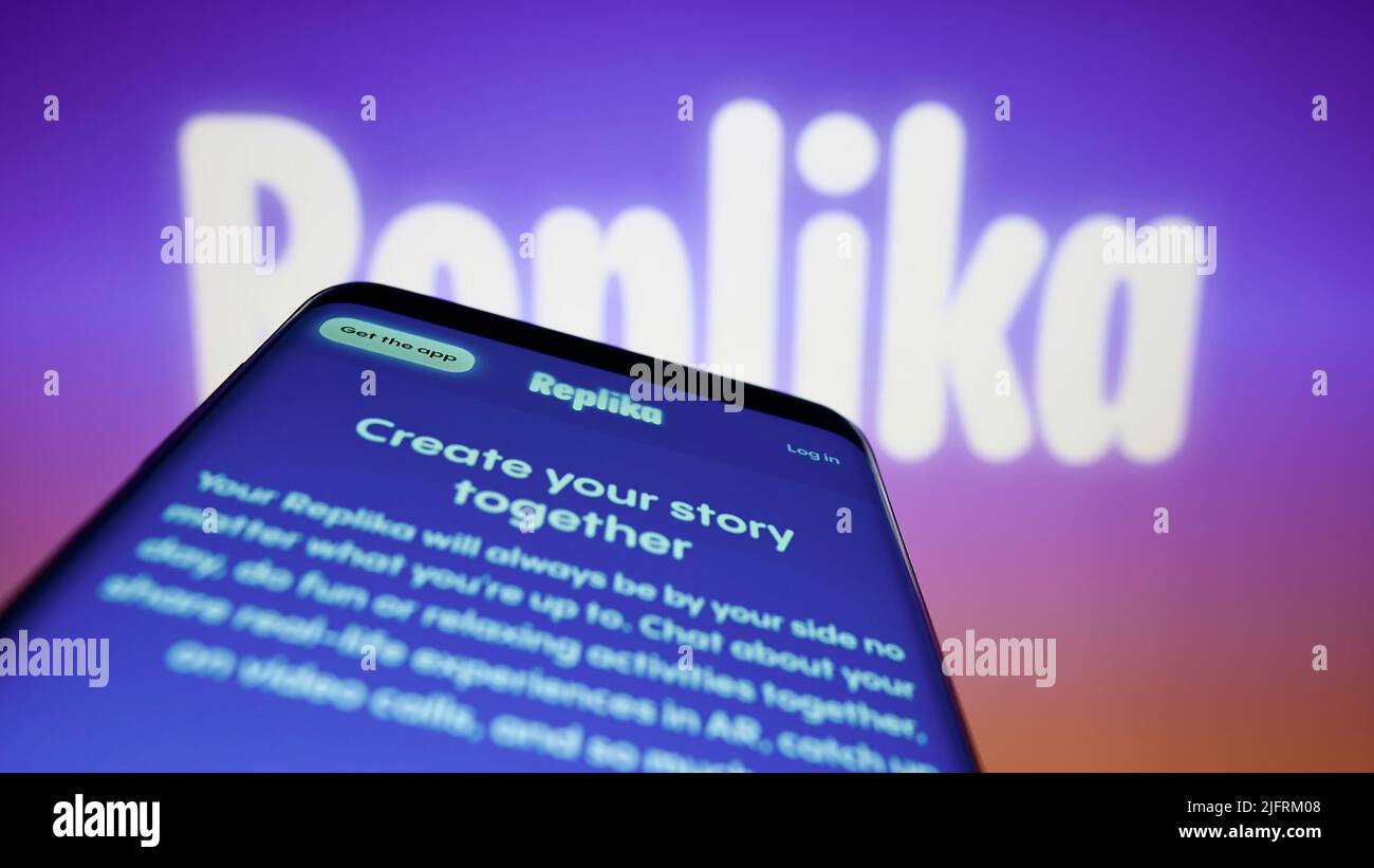 Replika ai hi-res stock photography and images - Alamy