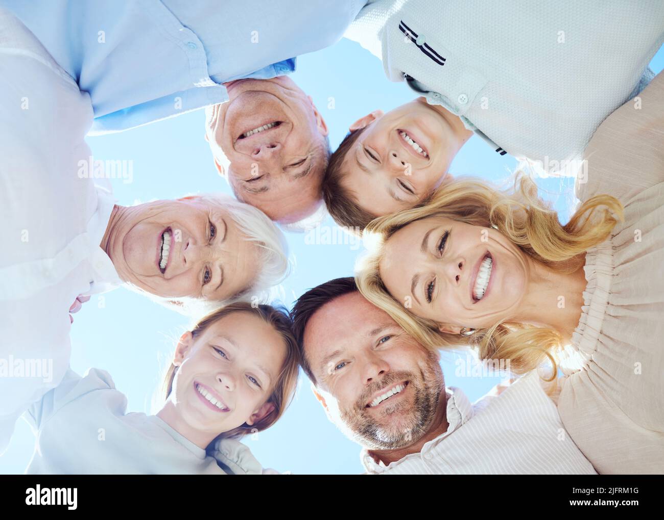 Love you to infinity and beyond. Shot of a multi-generational family ...