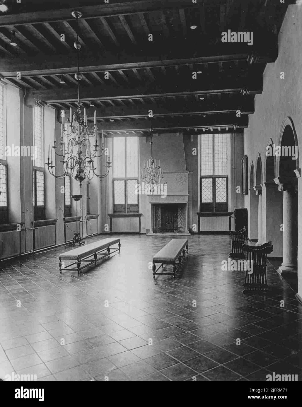 The ship hall in the town hall Stock Photo - Alamy